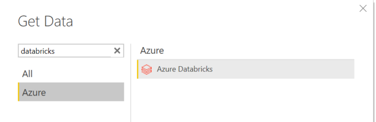 Connecteur Power BI dédié à Azure Databricks – Methodidacte