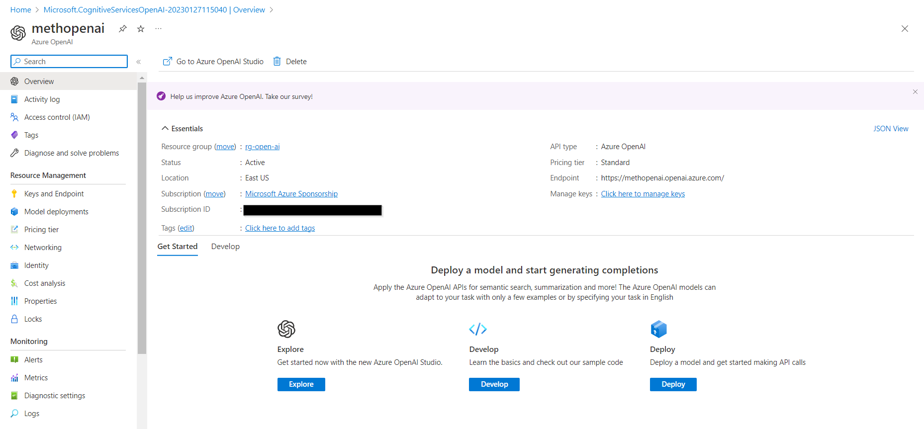 Découvrir Azure OpenAI et son studio – Methodidacte